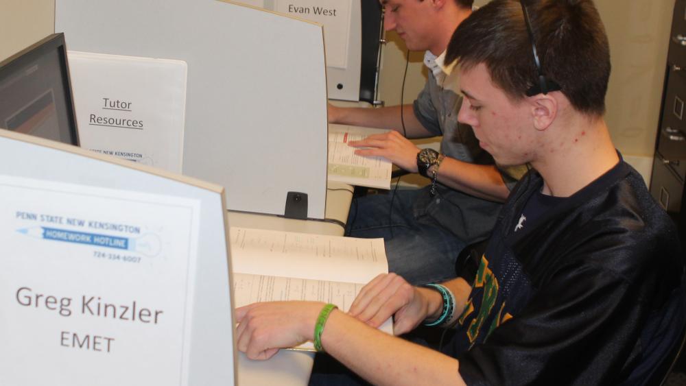 Homework Hotline up and ringing at New Kensington campus | Penn State ...