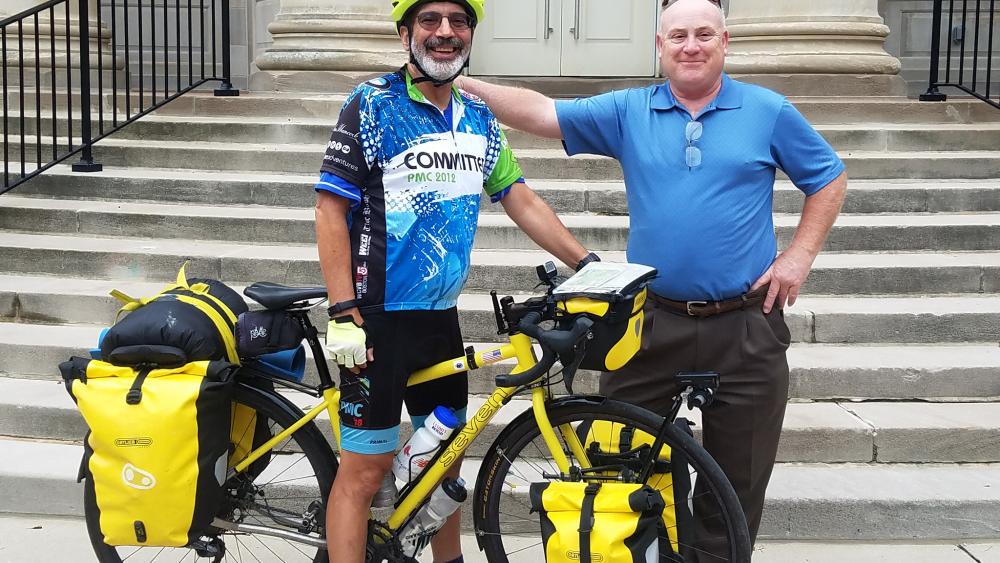 MatSE alum completes lifelong goal of biking across U.S. | Penn State ...