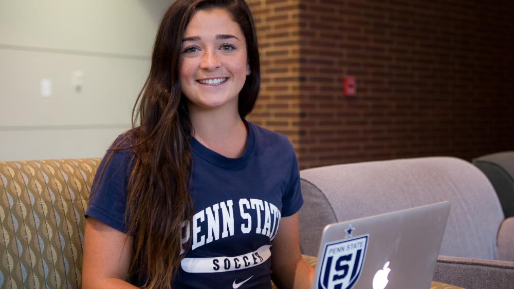 Marissa Sheva wins with dual athletics and a full academic schedule ...