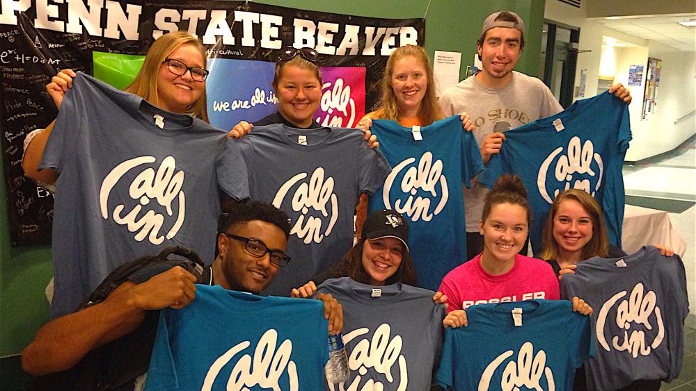 Penn State Beaver goes 'All In' with campus diversity and inclusion ...