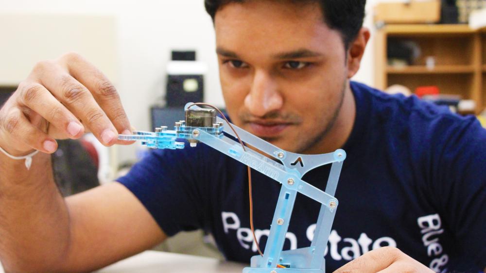 Industrial engineering doctoral student uses 3D printing to build ...