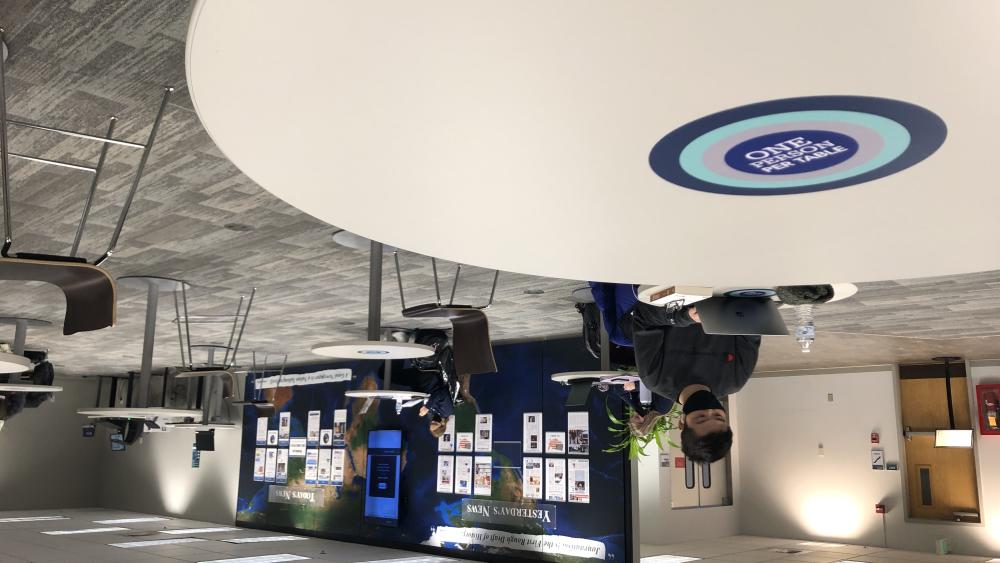 Paterno Library morning study space near Starbucks available starting ...