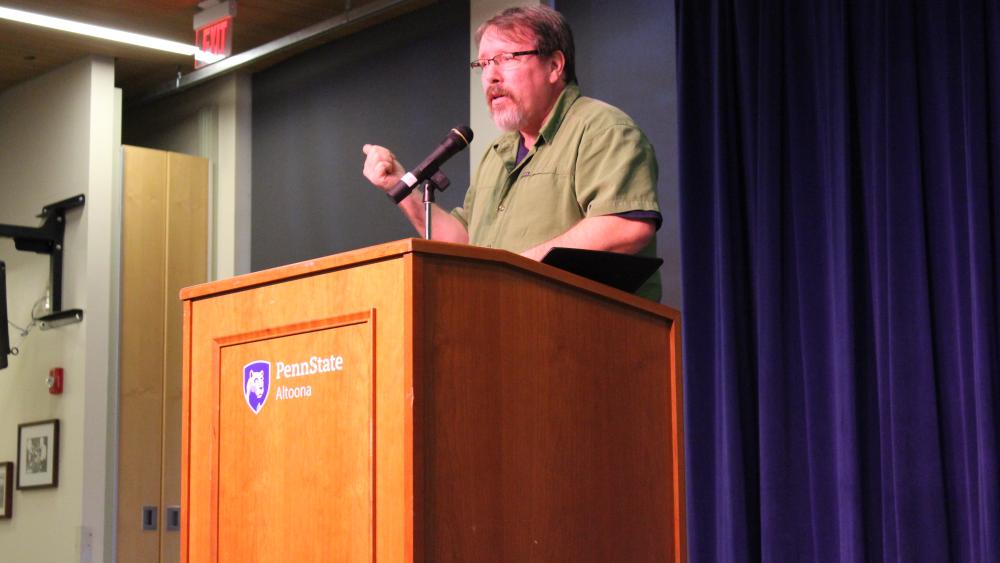 Heard on Campus: Brian Turner discusses PTSD at Penn State Altoona ...