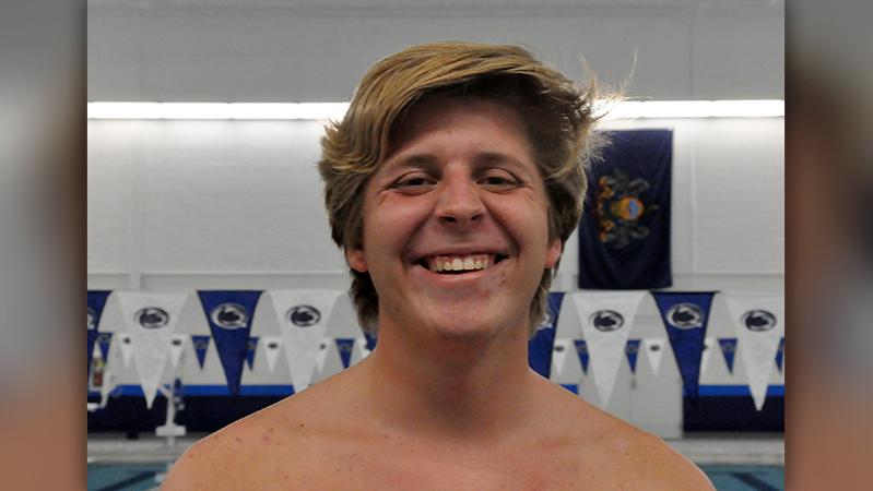 Swanson selected AMCC Men’s Swimmer of the Week | Penn State University