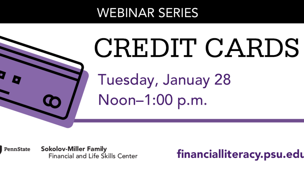 Learn about managing credit cards during Jan. 28 financial literacy ...