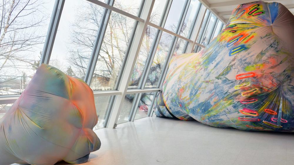 HUB Galleries present 'Strewn, Hither and Thither' inflatable sculpture ...