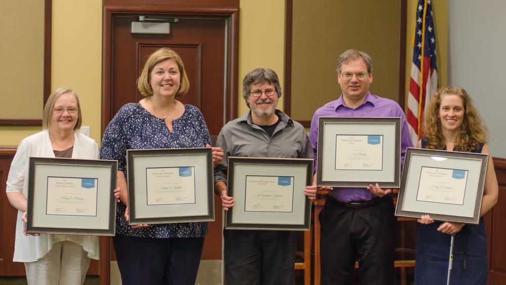 University Libraries celebrates outstanding contributions of staff and ...