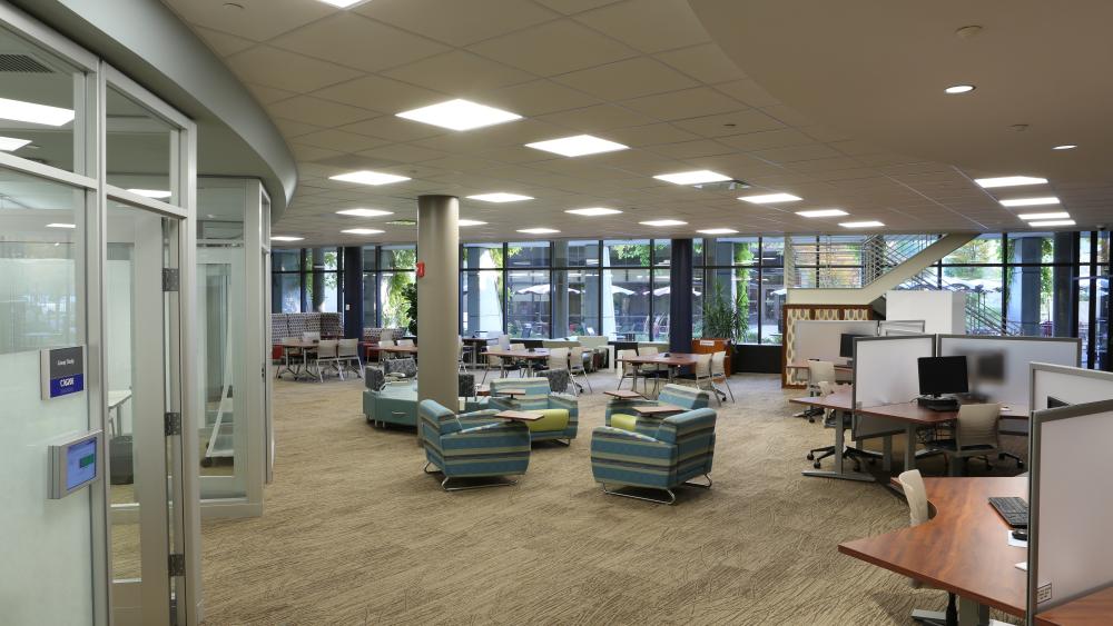 Newly designed library illustrates modern education’s transformation ...