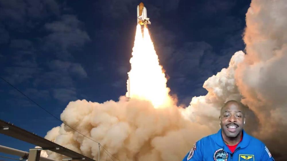 Former astronaut stresses self-belief to Luchinsky Lecture audience ...