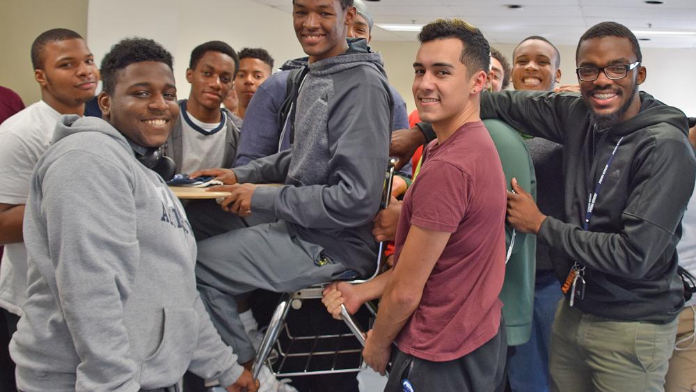 Men of Color Leadership Academy goal: Support on the road to graduation ...