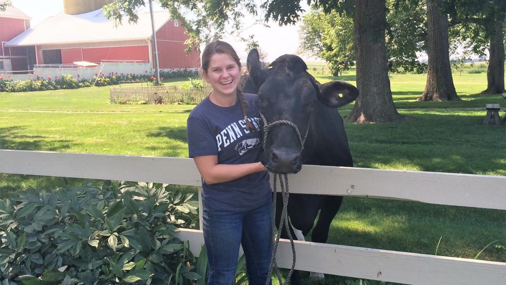 Animal Science student sets her sights on veterinary school | Penn ...