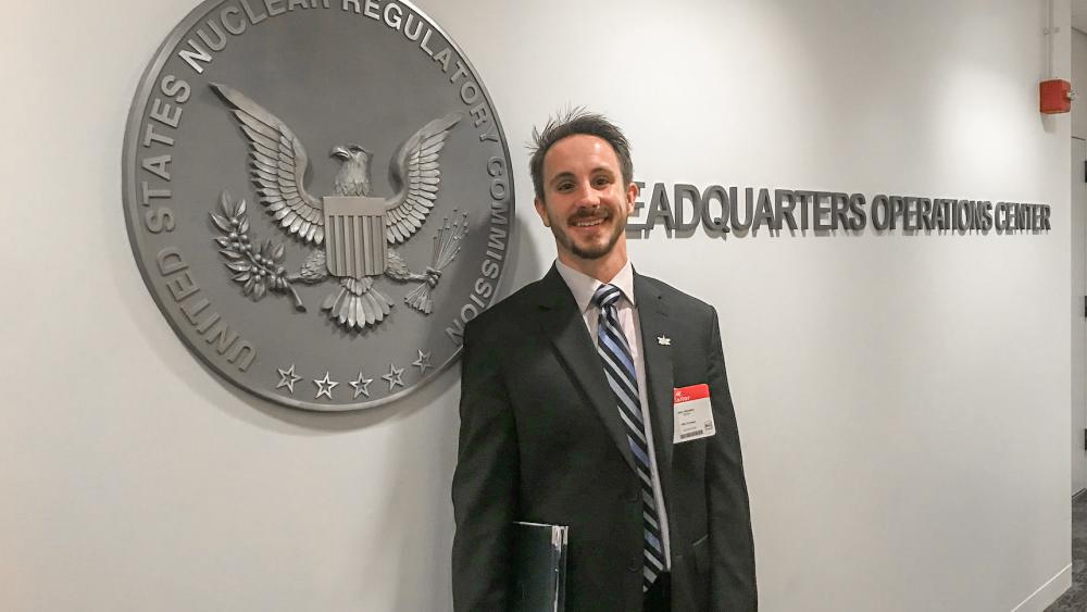 Nuclear engineering graduate student selected to advocate in Washington ...