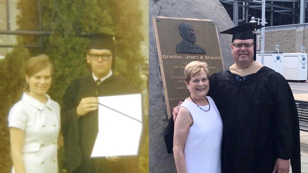 Like father, like son: A trip down memory lane for this grad and his ...