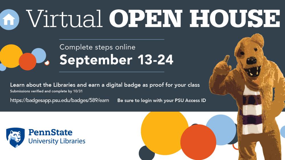 Libraries' Virtual Open House offering digital badges through Sept. 24 ...