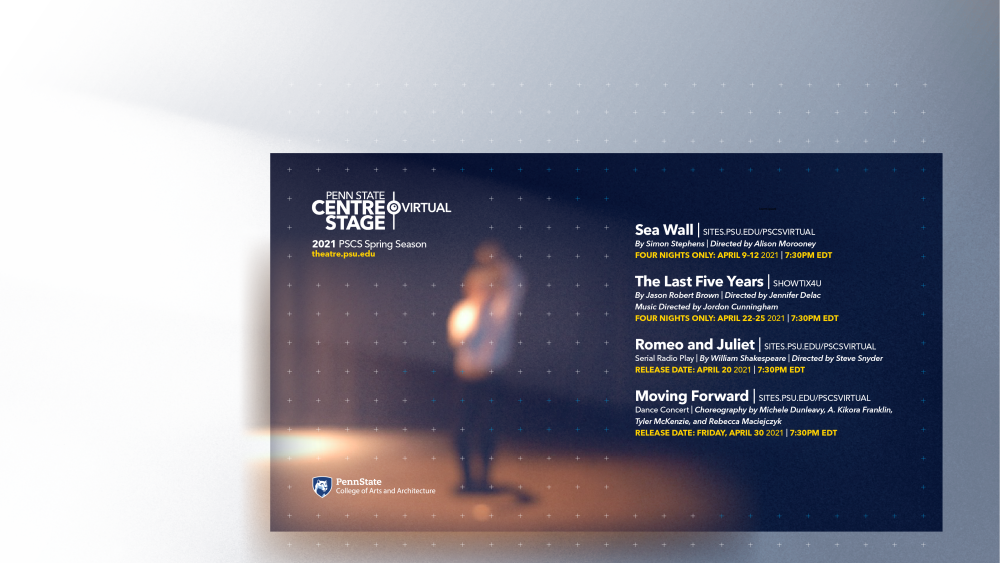 Penn State Centre Stage Virtual presents spring season | Penn State ...