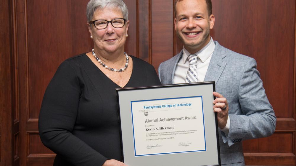 Physician assistant alumnus honored by Penn College | Penn State University