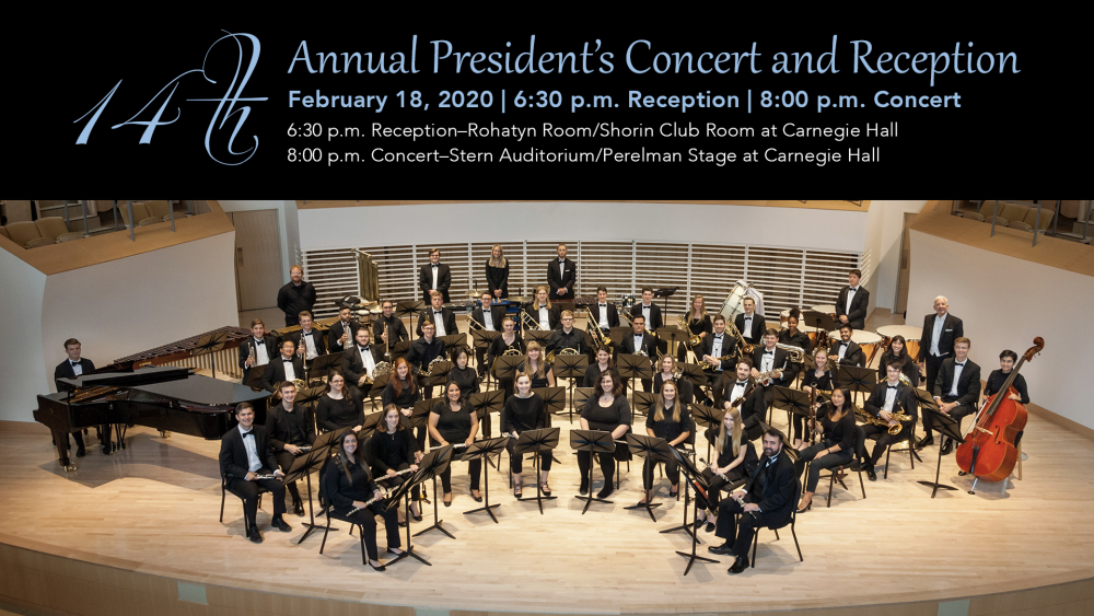 14th annual President’s Concert returns to Carnegie Hall | Penn State ...