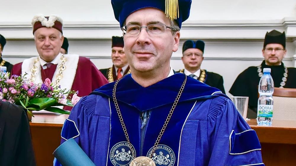 Behrend chancellor receives honorary doctorate from Brno University ...