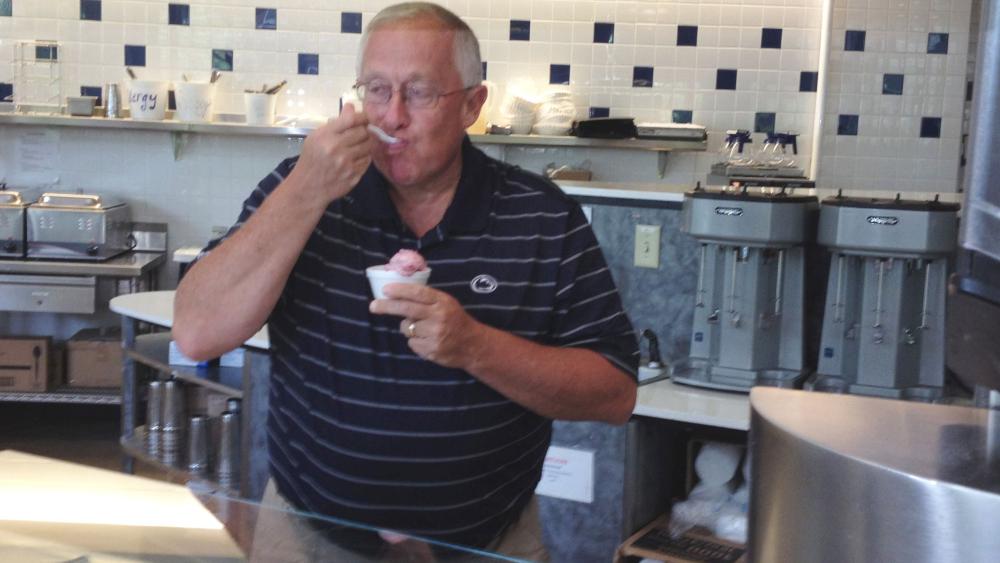 Creamery serves up new flavor in honor of volleyball coach Russ Rose ...