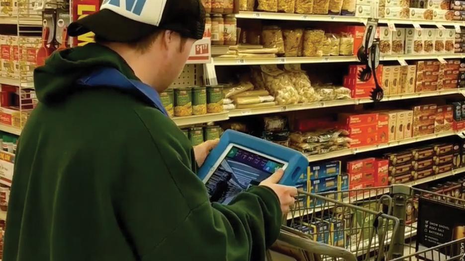 New technology helps people with disabilities navigate grocery shopping ...