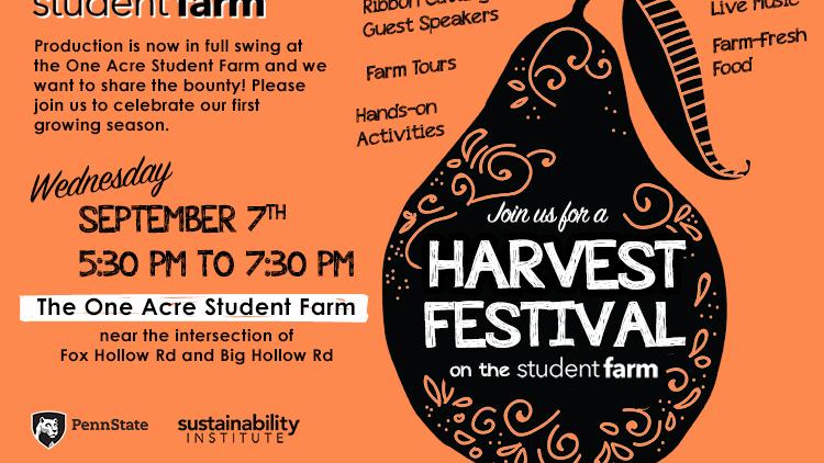 Penn State Student Farm to host fall harvest festival Sept. 7 | Penn ...