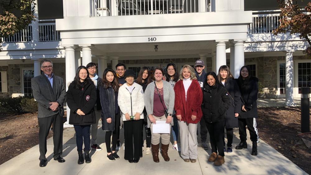 Hospitality management students visit retirement communities to enhance ...