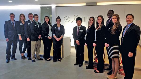 Students visit Marriott International headquarters, meet with CFO ...