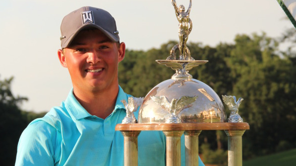 Men’s golf standout Huntzinger wins prestigious Dogwood Invitational ...