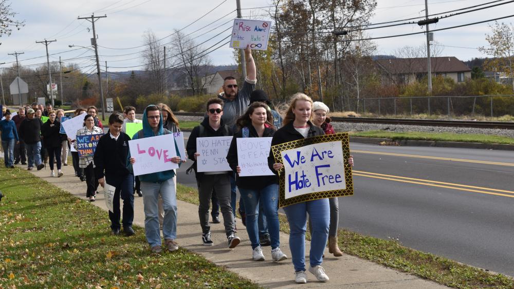 Penn State DuBois stands against hate | Penn State University