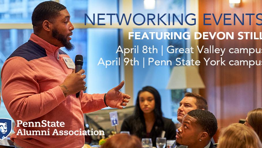 Devon Still to headline Alumni Career Services events | Penn State ...