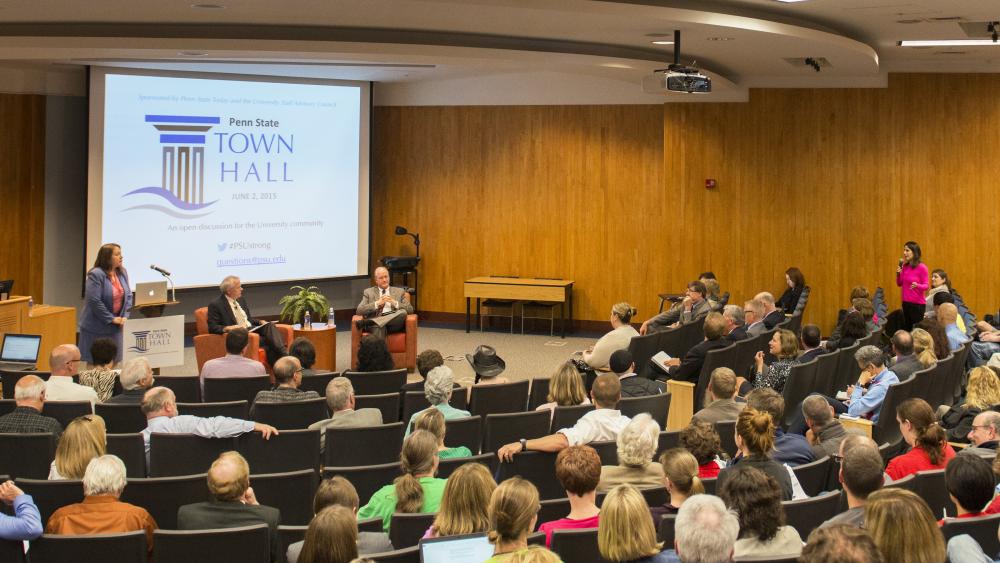 Town Hall available for archived viewing online | Penn State University