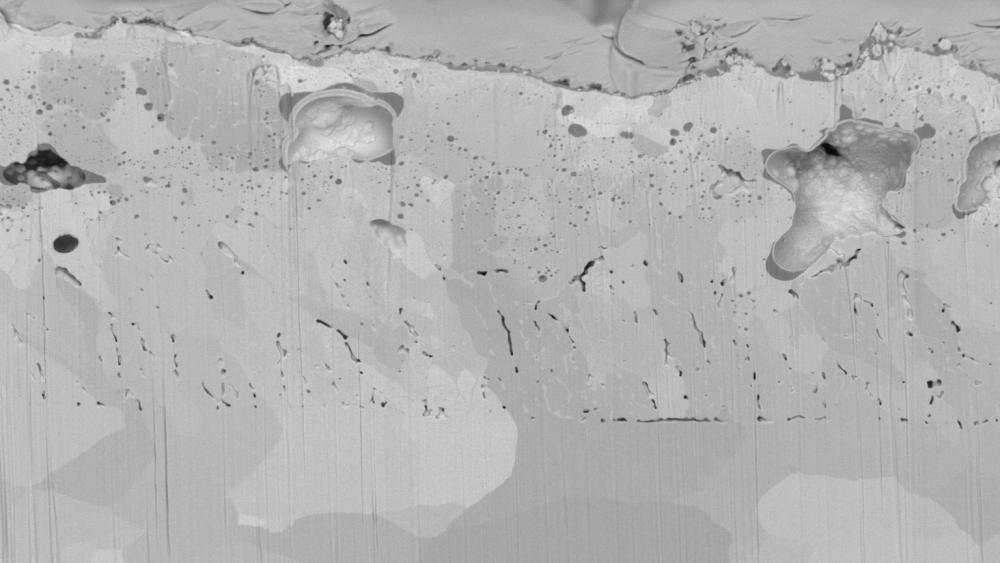 Tungsten develops layers under fusion reactor extreme heat conditions ...