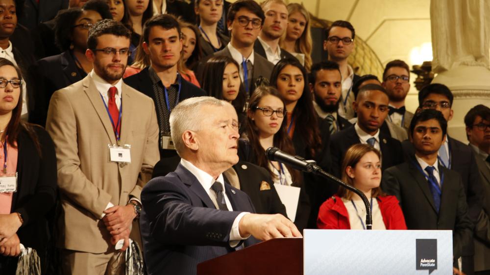 Campus representatives travel to Harrisburg for Advocate Penn State ...