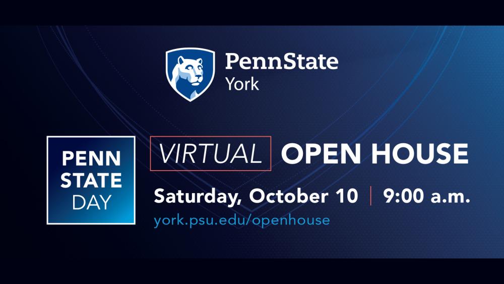Discover Penn State York during Virtual Penn State Day Open House ...
