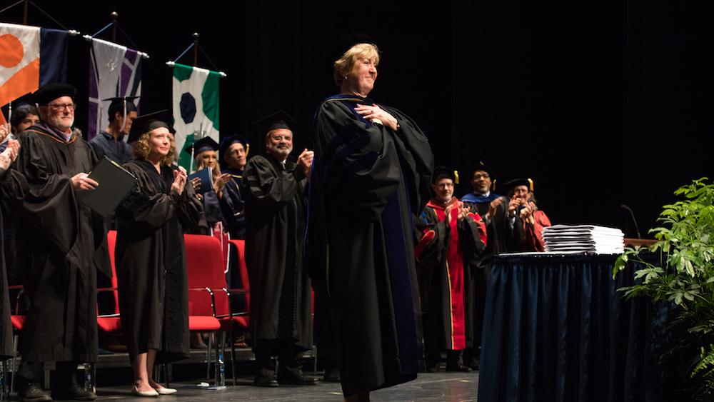 Retiring Dean Barbara Korner encourages graduates to 'let your life ...
