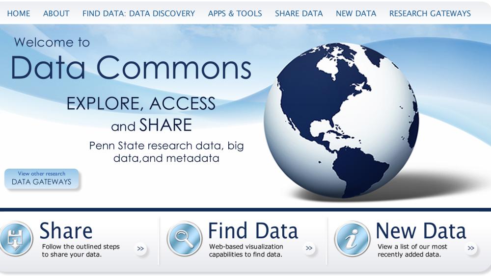 Data Commons connects researchers through data sharing | Penn State ...