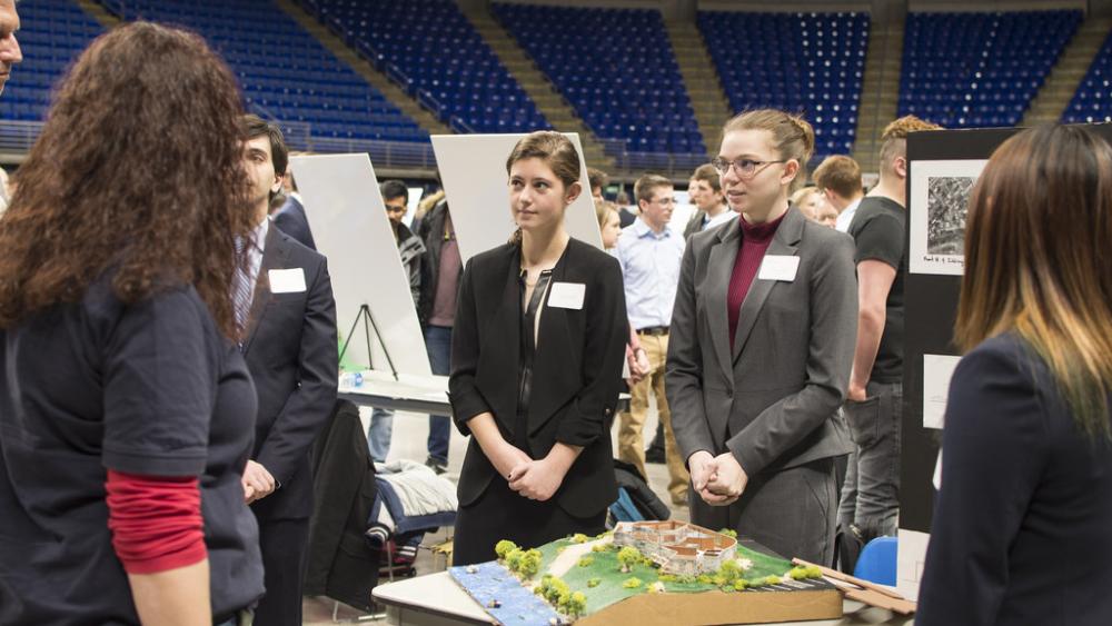 Engineering students display projects at the Capstone Design Project ...