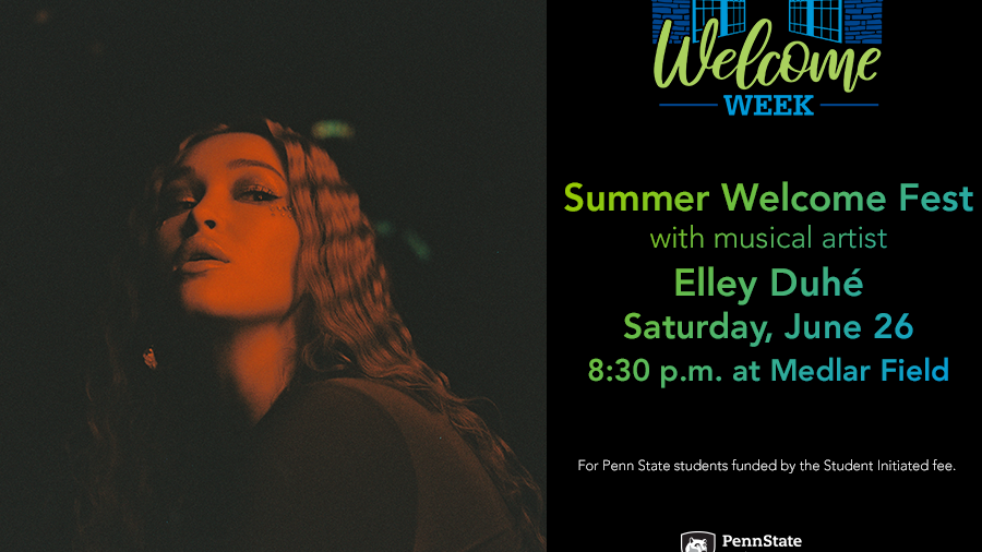 Musician Elley Duhé to perform at Summer Welcome Fest | Penn State ...