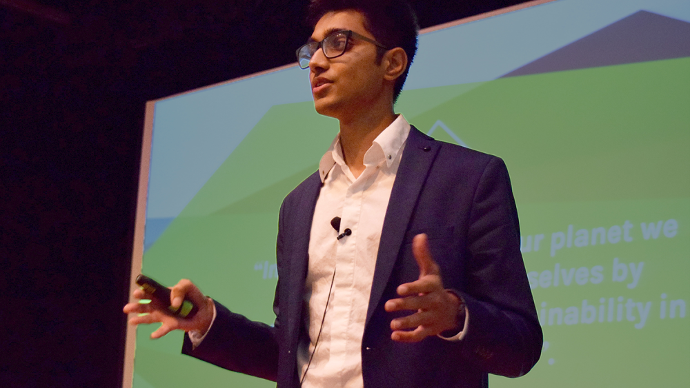 Student aims to inspire businesses, communities through sustainability ...