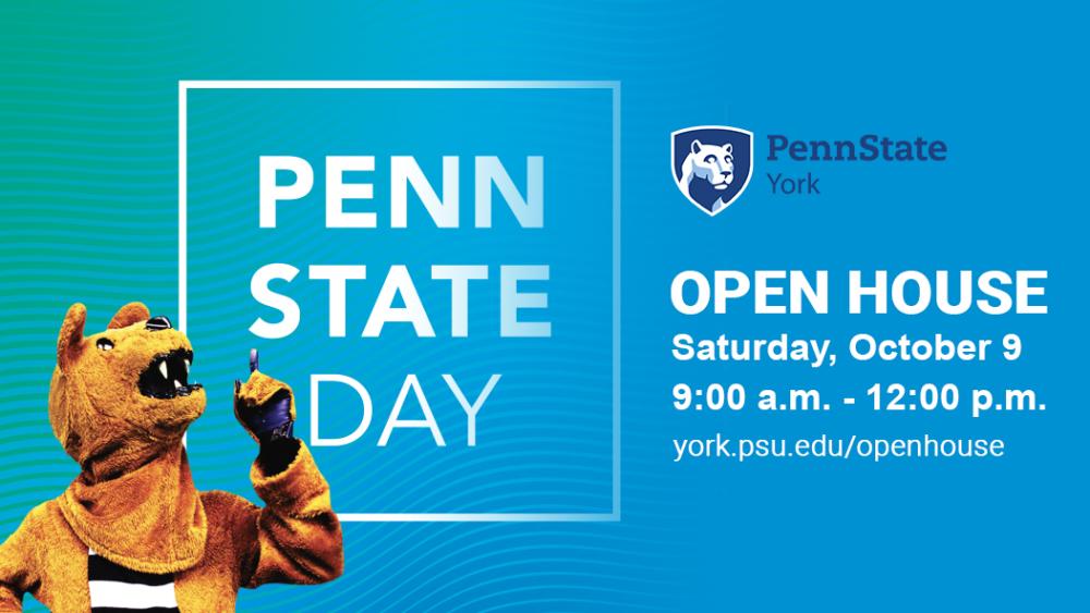 Discover Penn State York during the Penn State Day Open House Oct. 9 ...