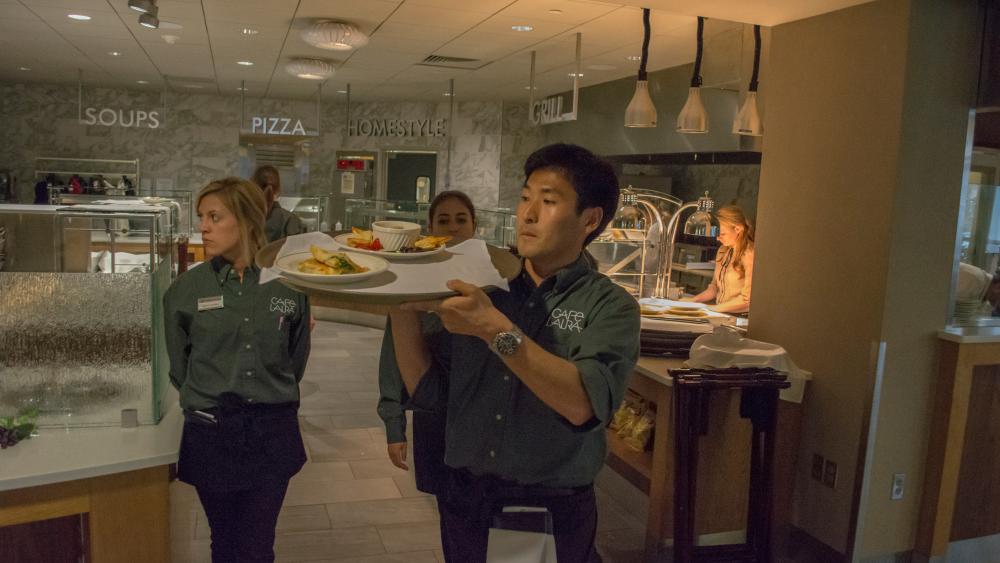 Theme dinners give students restaurant management experience at Café ...