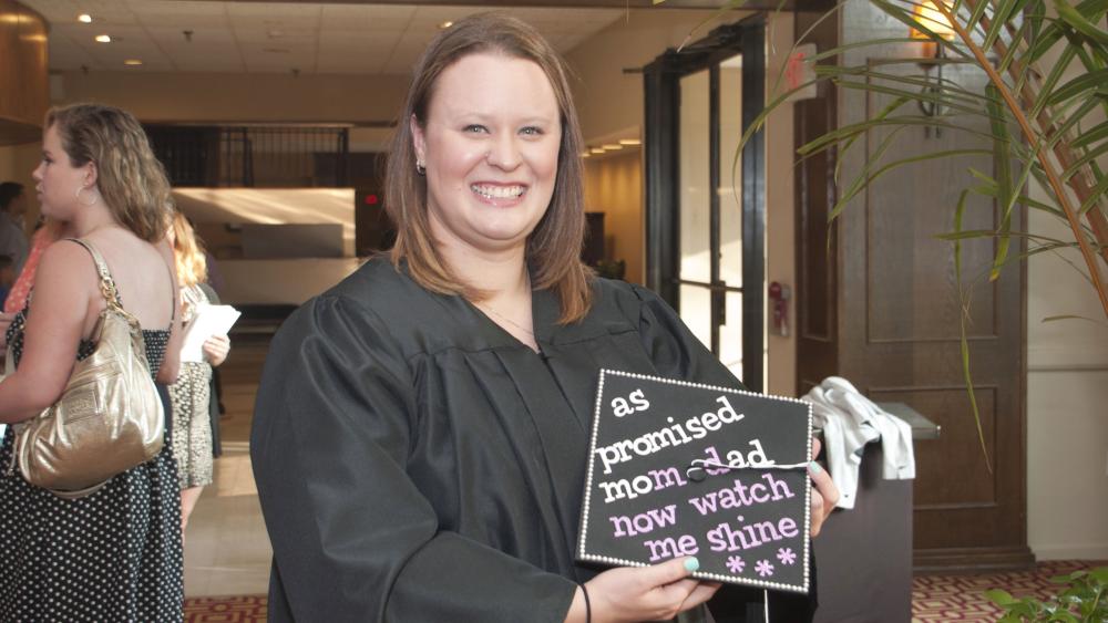 'As promised mom and dad, now watch me shine' | Penn State University