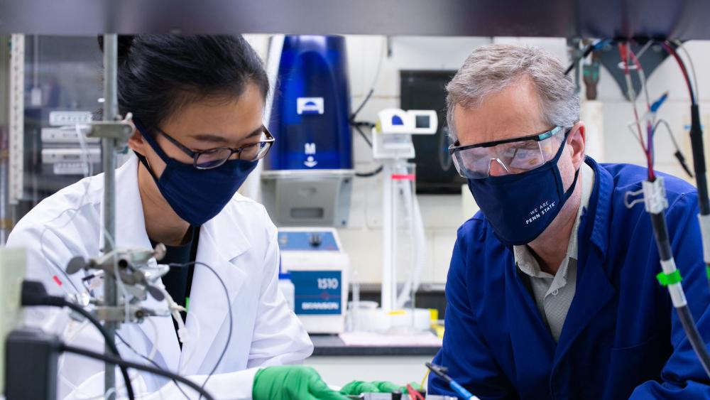 Generating renewable hydrogen fuel from the sea | Penn State University