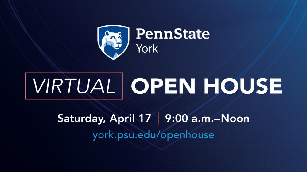 Virtual Spring Open House set for April 17 at Penn State York | Penn ...