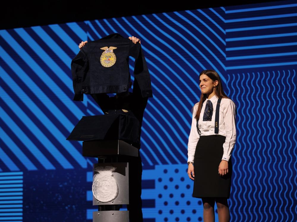 College of Ag Sciences student elected secretary of National FFA ...