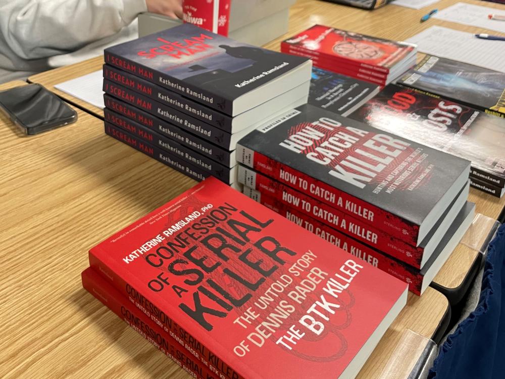 Forensic psychologist, writer Katherine Ramsland: 'Be ready, grab ...