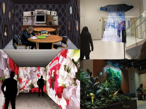 Libraries event features student designers, exhibit of graphic design ...